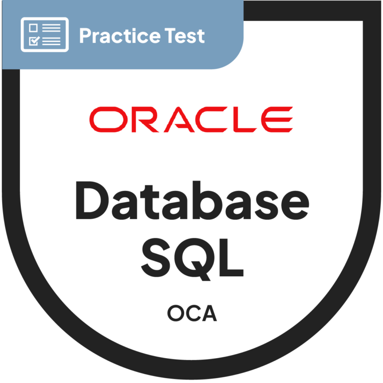 Oracle Database SQL OCA (1Z0-071) | Practice Test Oracle Database SQL OCA (1Z0-071) | Practice Test