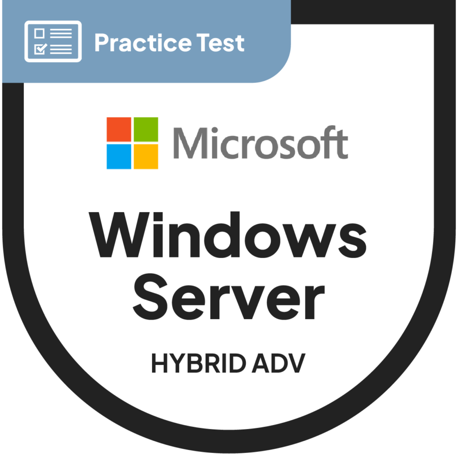 Microsoft Configuring Windows Server Hybrid Advanced Services (AZ-801 ...